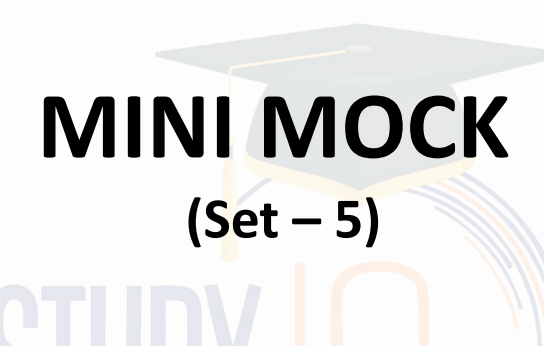 Mini Mock-5 | Maths & Reasoning | Free PDF Download
