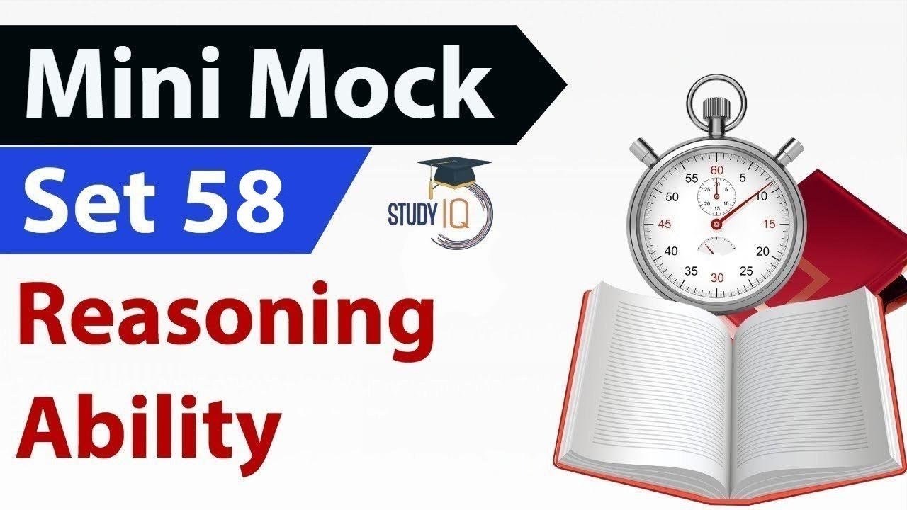 Mini Mock Set - 58 | Maths & Reasoning | Free PDF Download