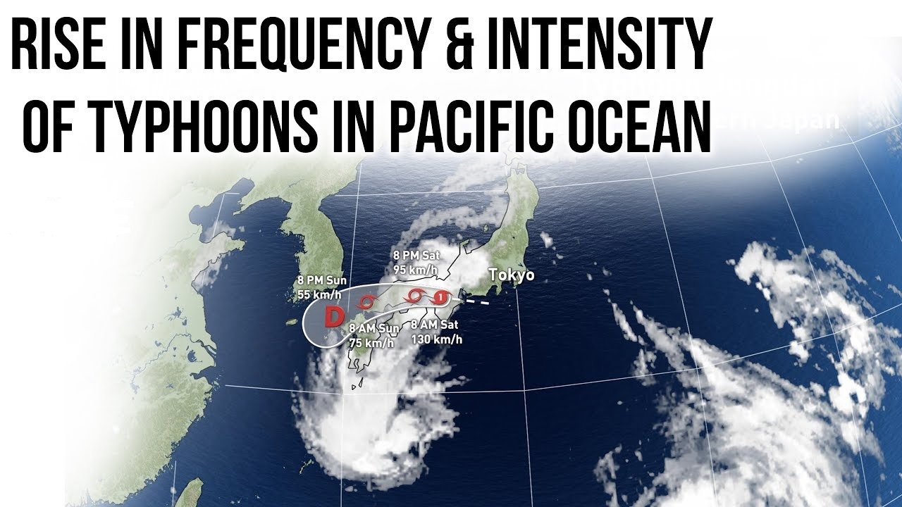Increase in Typhoon Intensity and Frequency in the Pacific Ocean ...