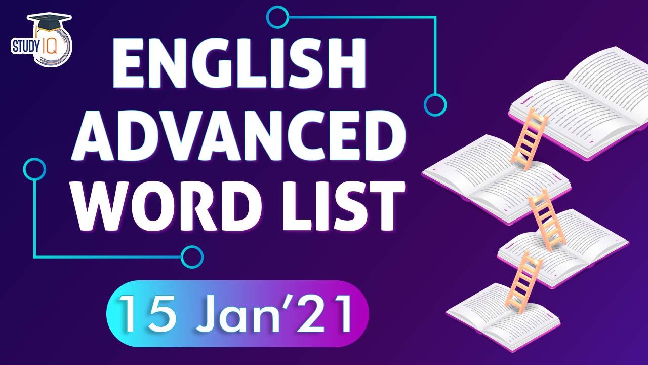 Daily Word List (English Vocabulary) – 2nd June '21 | Free PDF Download