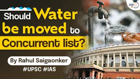 Should Water Be Moved To Concurrent List? – Free PDF Download