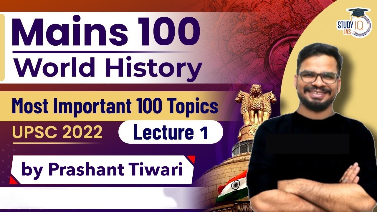 Most Important 100 Topics for UPSC Mains 2022 – WW 1 – World History ...