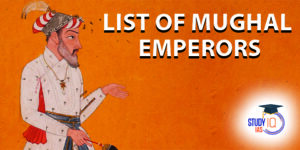 Later Mughals, Introduction, List and Later Mughal Emperor
