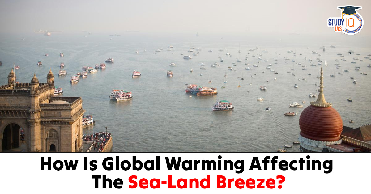 Global Warming and Sea-Land Breeze: Causes, Changes and Climate Impact