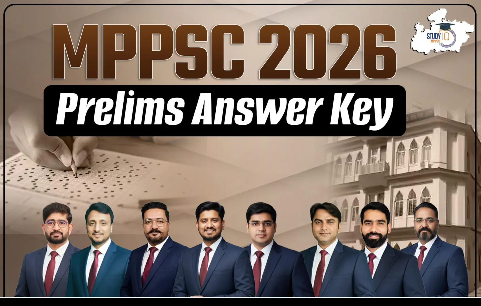 MPPSC Answer Key 2026 (Unofficial) – GS Paper 1 and CSAT Paper 2 Solutions